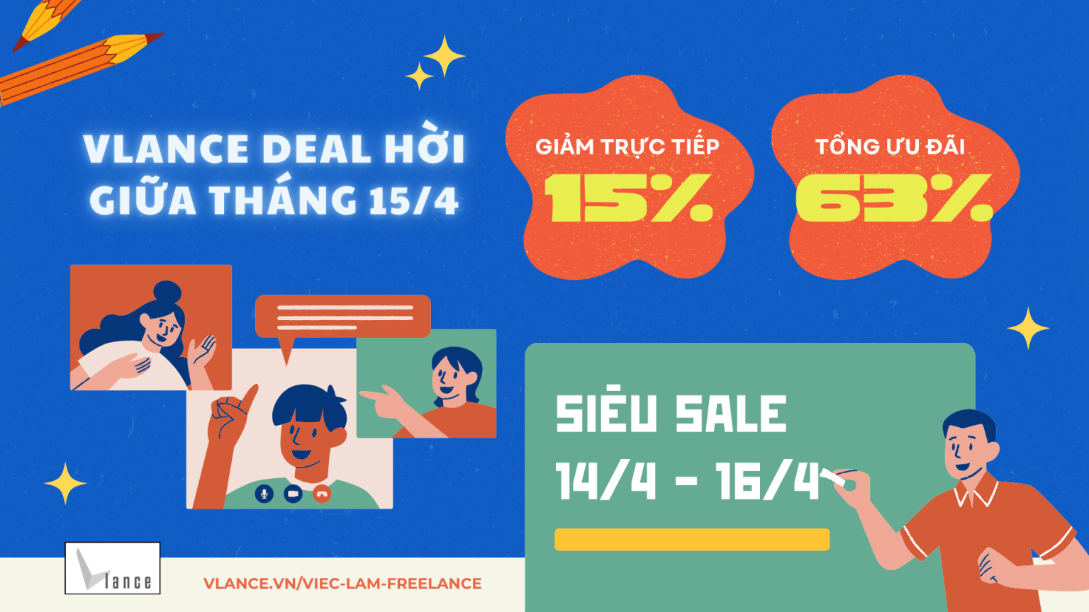 Siêu Deal Giữa Tháng 15/4 - vLance Sale Đậm Rục Rịch Chào Hè - Kiến ...